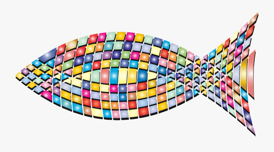 Fashion Accessory,colorful Fish,negative Space - Circle , Free ...