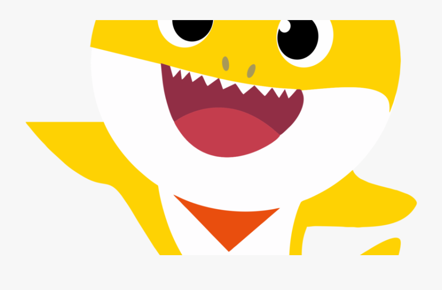Yellow Baby Shark Clipart , Png Download - Baby Shark Template Free ...