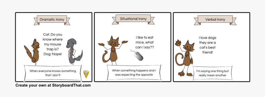 3 Types Of Irony Examples , Free Transparent Clipart - ClipartKey