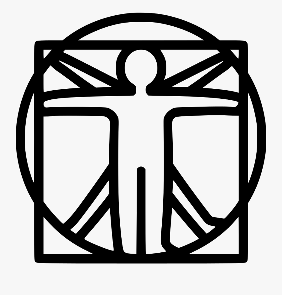 Da Vinci Man Icon , Free Transparent Clipart - ClipartKey