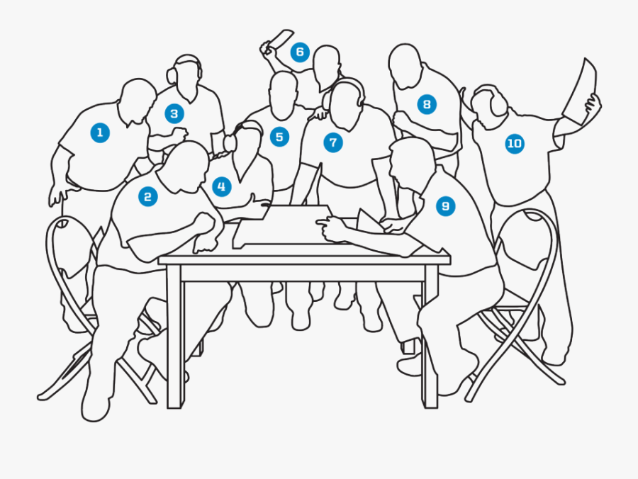 Coach Drawing Outline - Cartoon , Free Transparent Clipart - ClipartKey