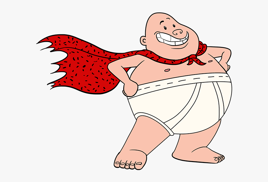 How To Draw Captain Underpants - Captain Underpants Drawing , Free ...