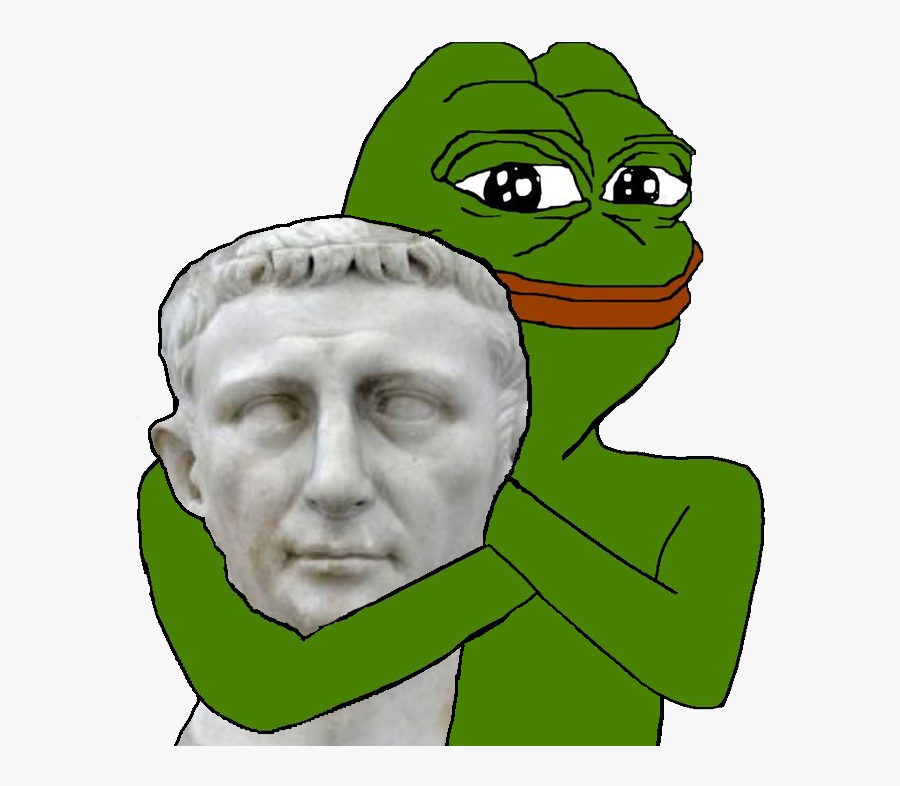 Pepe Choking Claudius - Dead Pepe , Free Transparent Clipart - ClipartKey