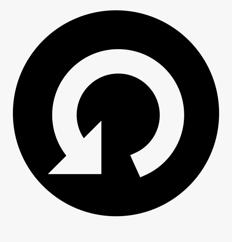 Transparent Circular Border Clipart - White Circle Arrow Icon , Free ...