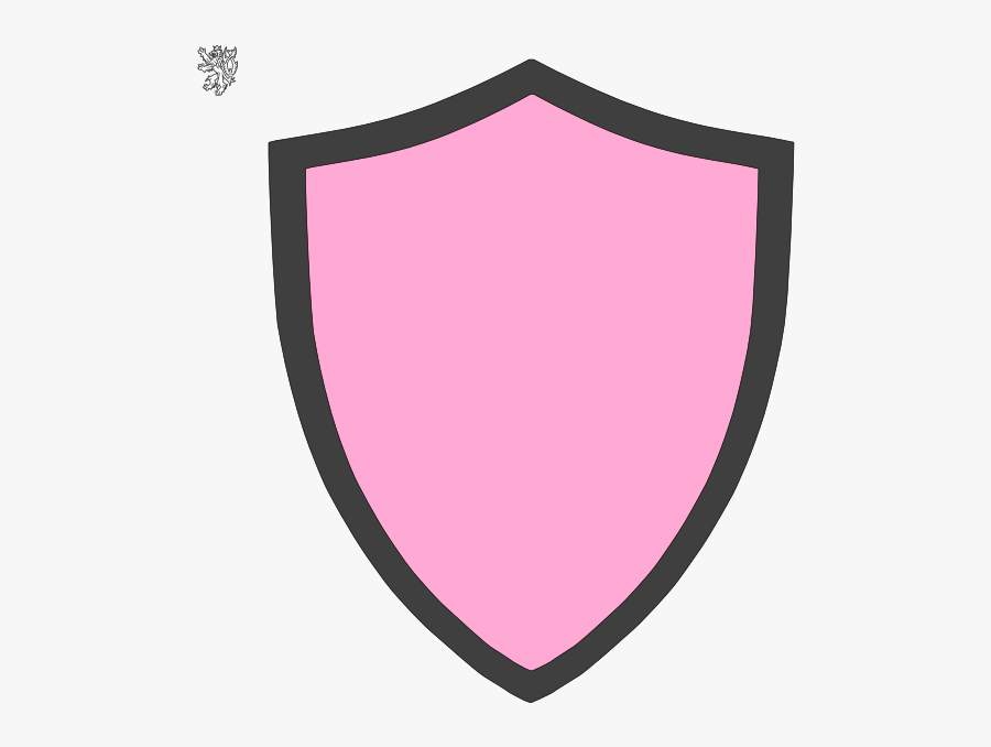 Blank Shield Pink Png , Free Transparent Clipart - ClipartKey