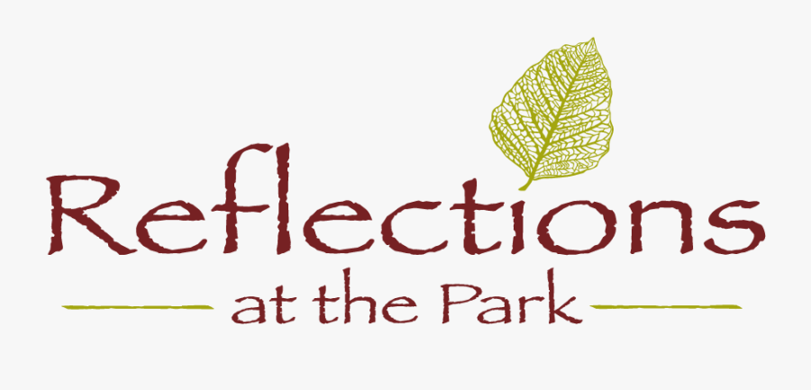 Reflections At The Park - Calligraphy , Free Transparent Clipart ...