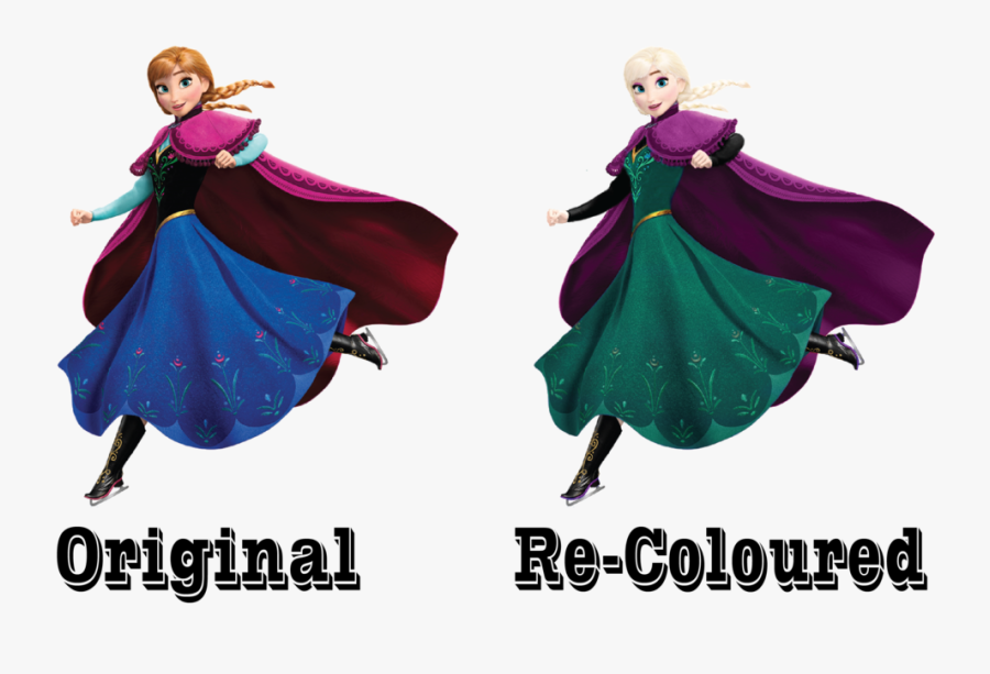 Anna Recolour Coronationelsa Colours By Okuni Evangeline - Anna Frozen ...