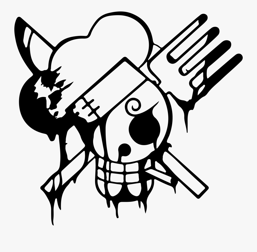 Image Id - - Sanji One Piece Logo , Free Transparent Clipart - ClipartKey