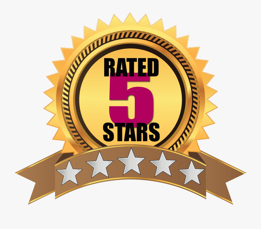 5 Star Sticker - Award Ribbon , Free Transparent Clipart - ClipartKey