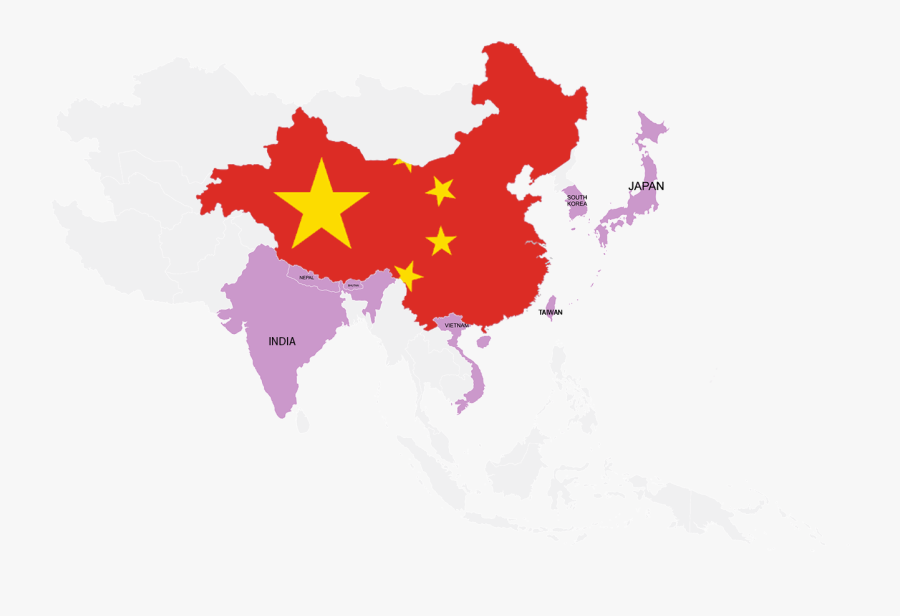 Shape Of Asia Continent , Free Transparent Clipart - ClipartKey