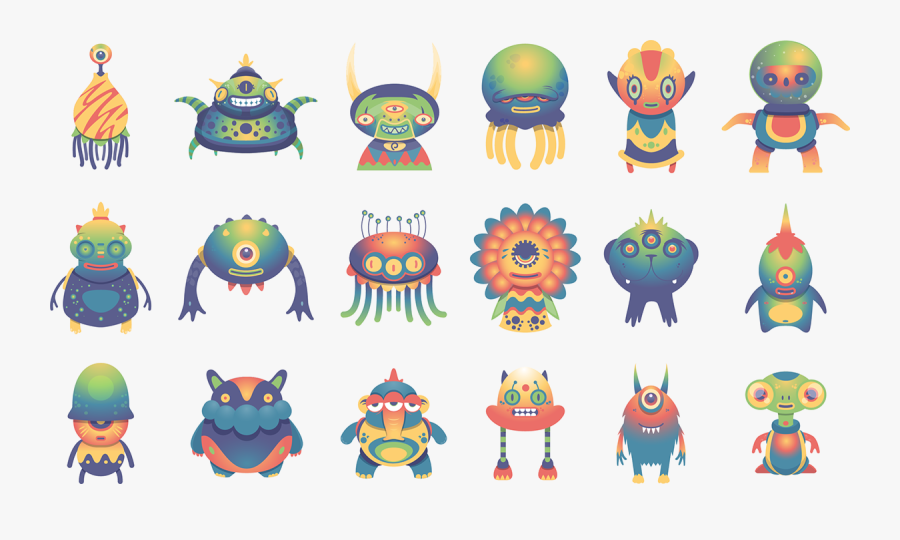 Behance Monsters , Free Transparent Clipart - ClipartKey