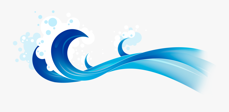 Waves Clipart Rolling Wave - Graphic Design , Free Transparent Clipart ...