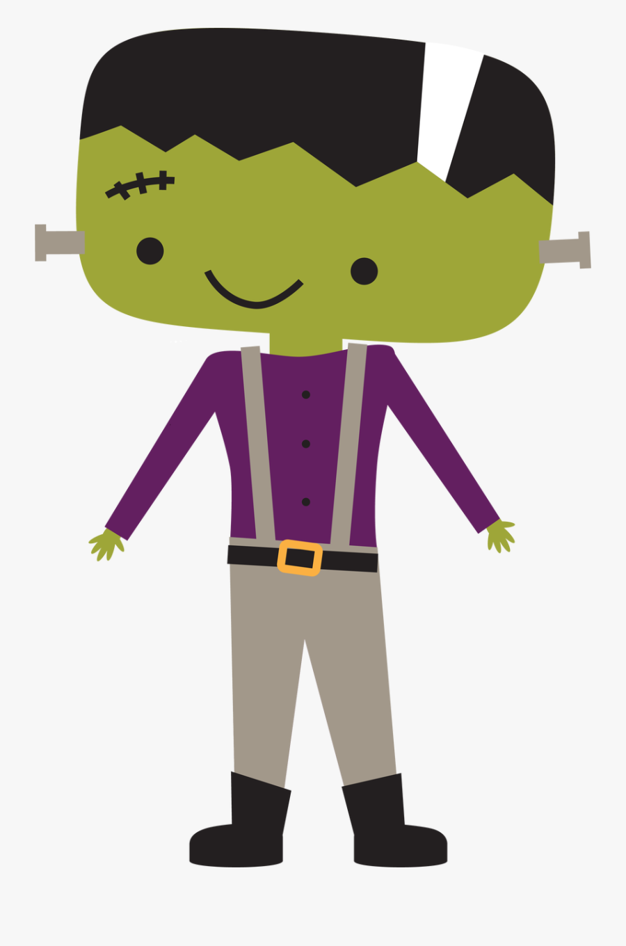 Frankenstein Transparent Svg - Cartoon , Free Transparent Clipart ...