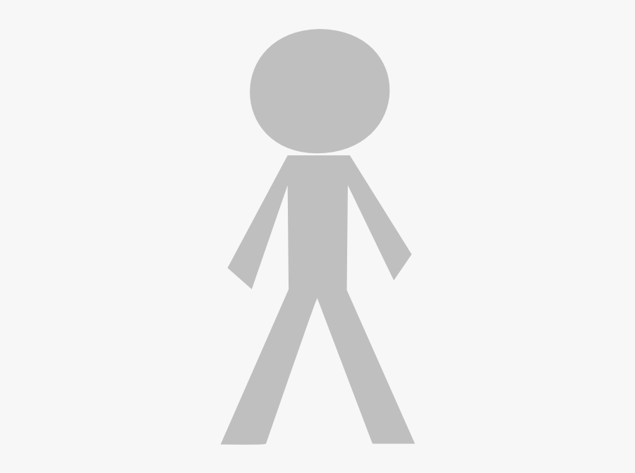 Disengaged Stick Figure Clip Art At Clker - Figur Clip Art , Free ...