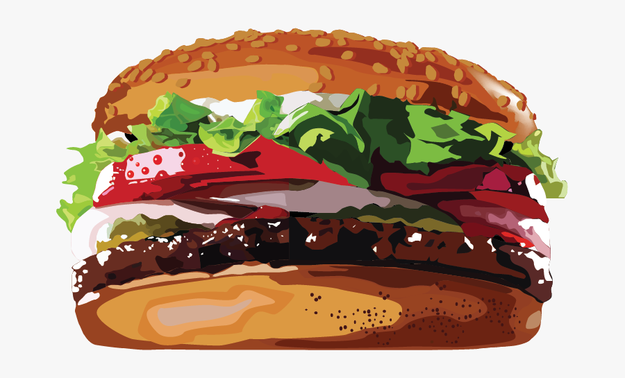 Burger King Whopper , Free Transparent Clipart - ClipartKey