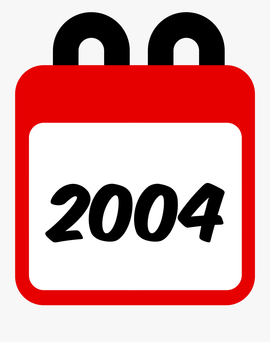 2004 Calendar Graphic , Free Transparent Clipart - ClipartKey