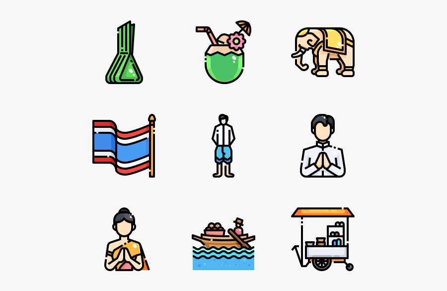 Thailand Element - Meeting Icon Color , Free Transparent Clipart ...