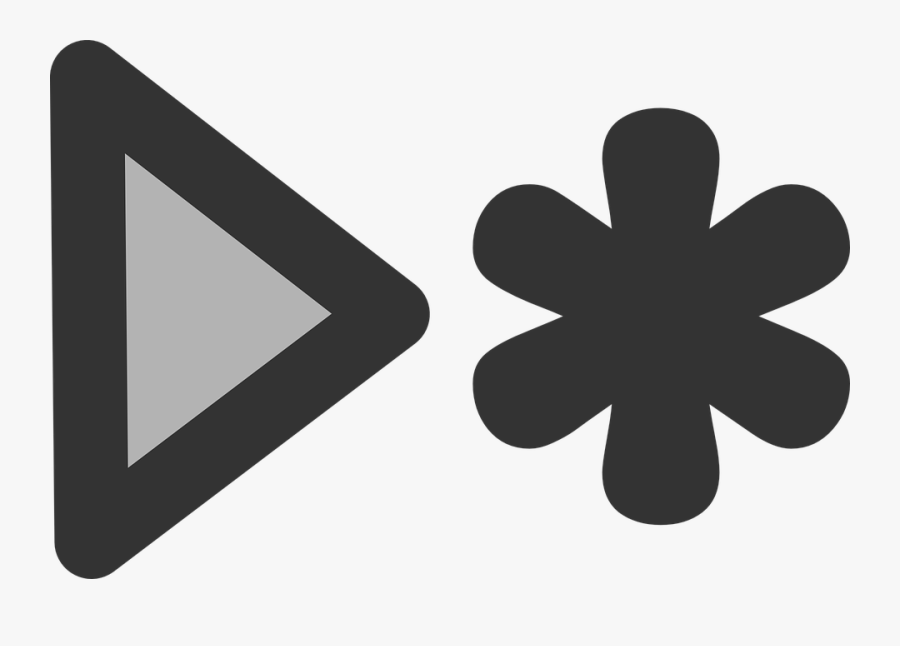 Skip, Template, Icon, Symbol - Asterisk Clip Art , Free Transparent ...