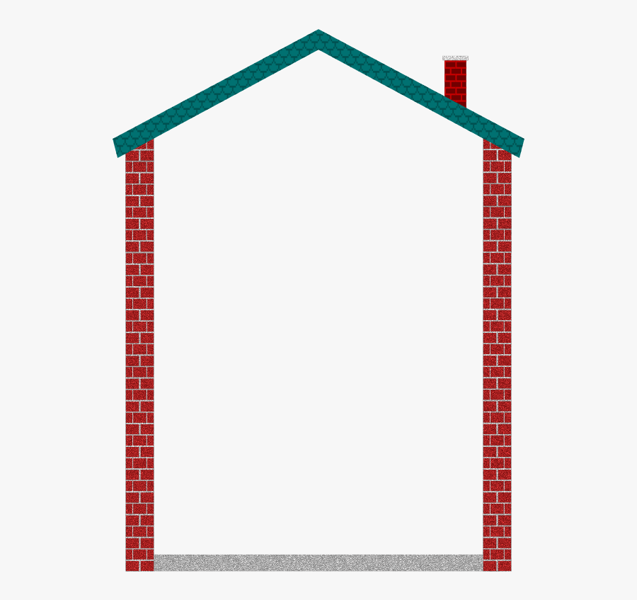 House Border 02 Graphic Freeuse Library - House Frame Clipart , Free ...