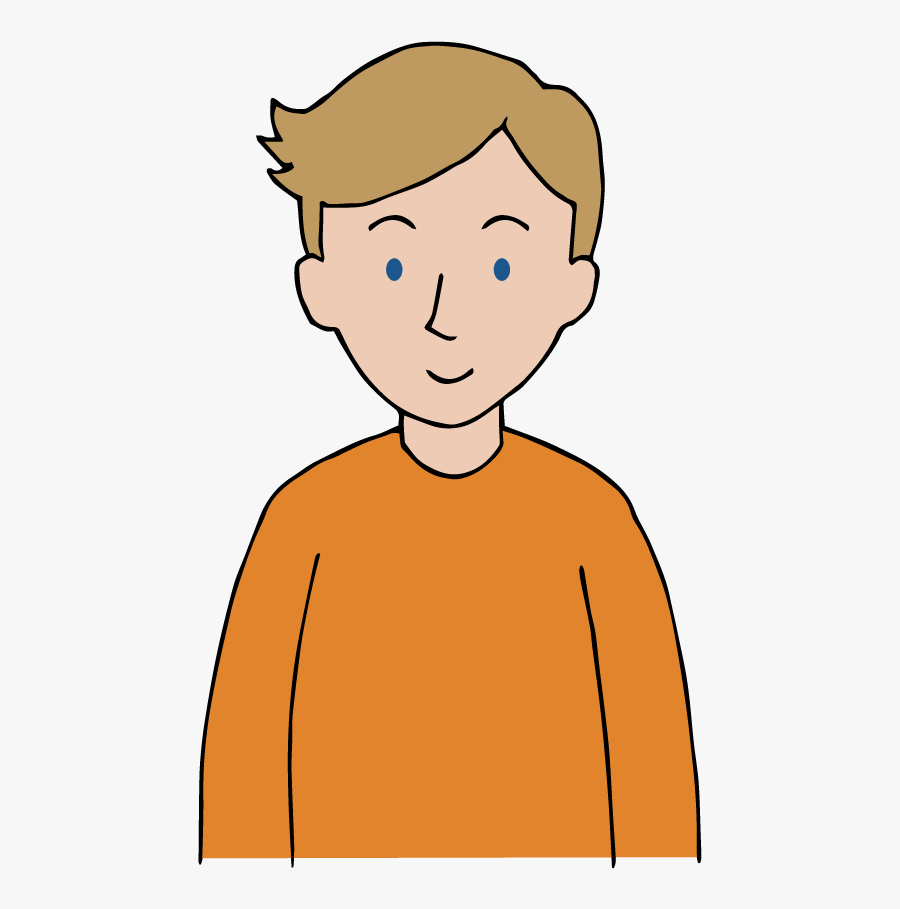 Man Upper Body - Cartoon , Free Transparent Clipart - ClipartKey