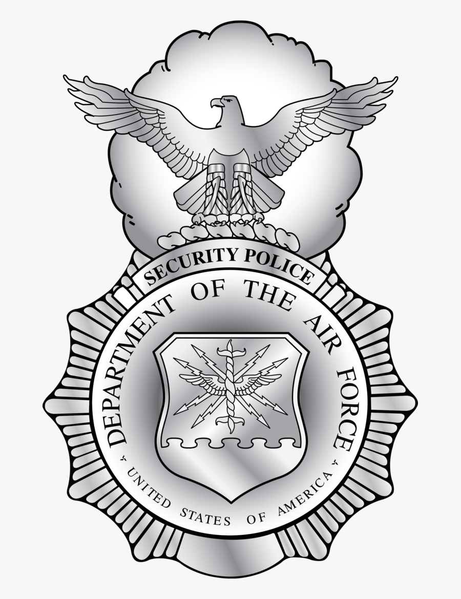 Sf Badge - Security Police Department Of The Air Force , Free ...