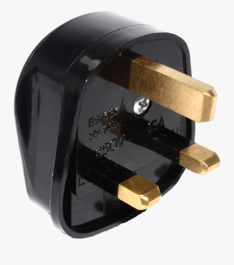 Black Plug Clip Arts - Uk 13 Amp Plug , Free Transparent Clipart ...