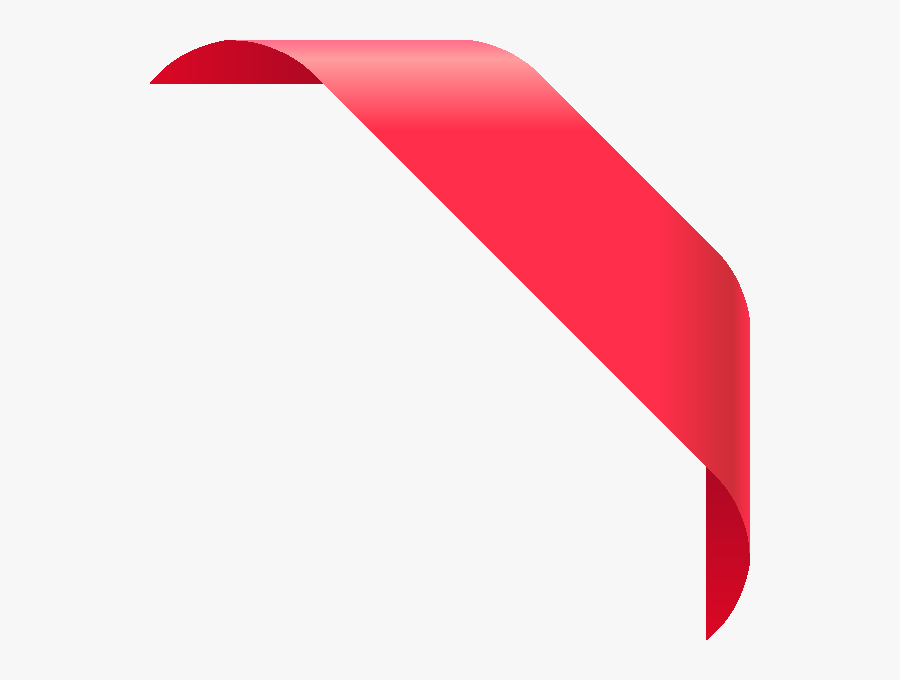 Corner Ribbon Png , Free Transparent Clipart - ClipartKey