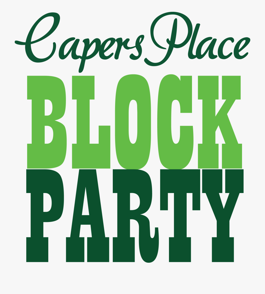 Block Party Art - Poster , Free Transparent Clipart - ClipartKey
