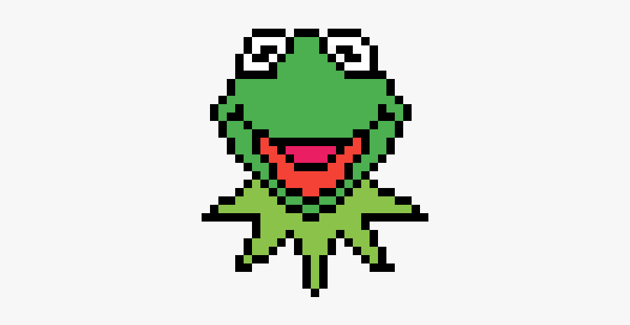 Kermit The Frog Pixelated , Free Transparent Clipart - ClipartKey