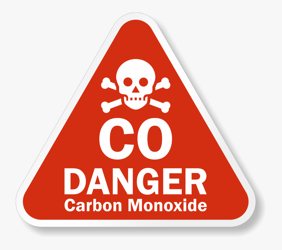 Poison Clipart Chemical Hazard - Carbon Monoxide Hazard Symbol , Free ...