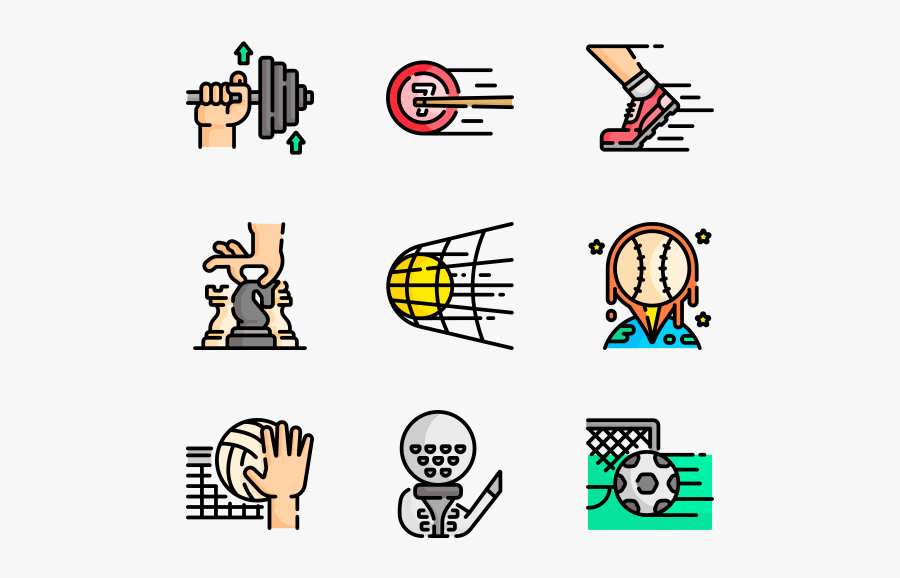 Sport - Elaborate Icons , Free Transparent Clipart - ClipartKey