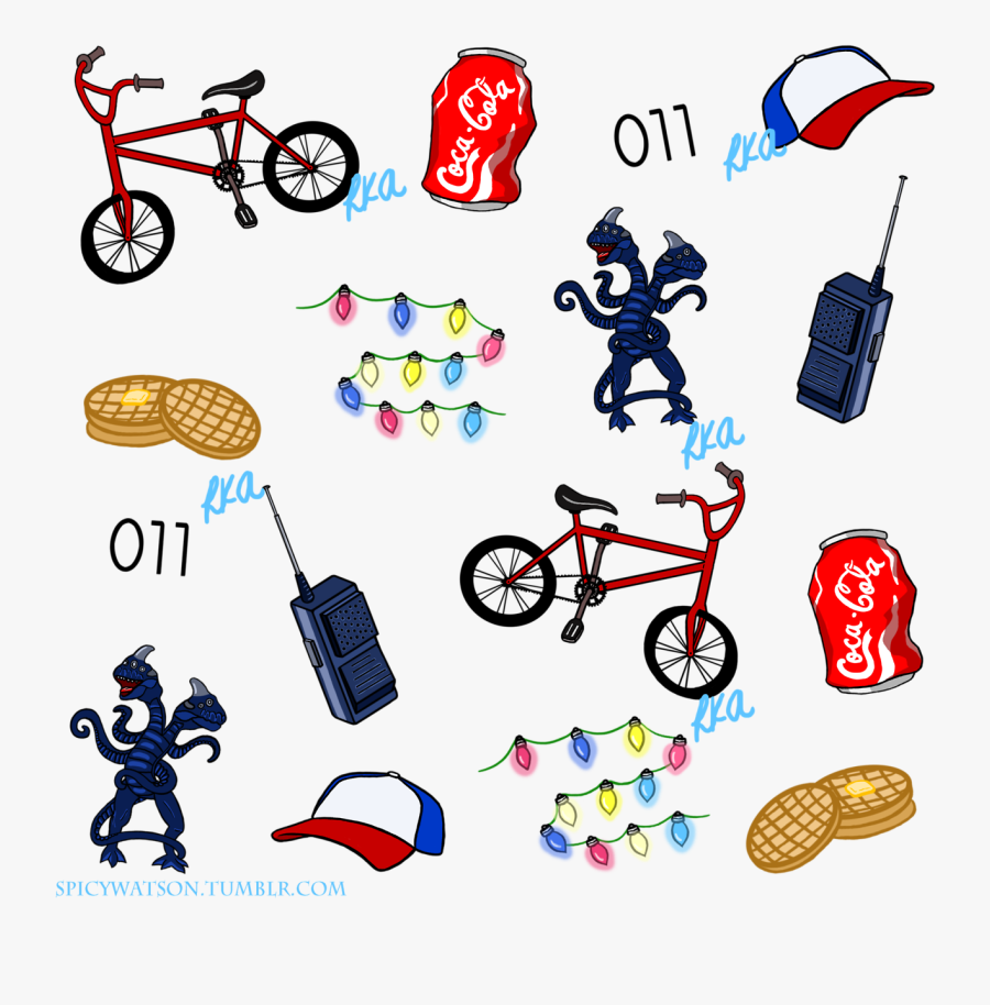 Redbubble - Stickers De Stranger Things , Free Transparent Clipart ...