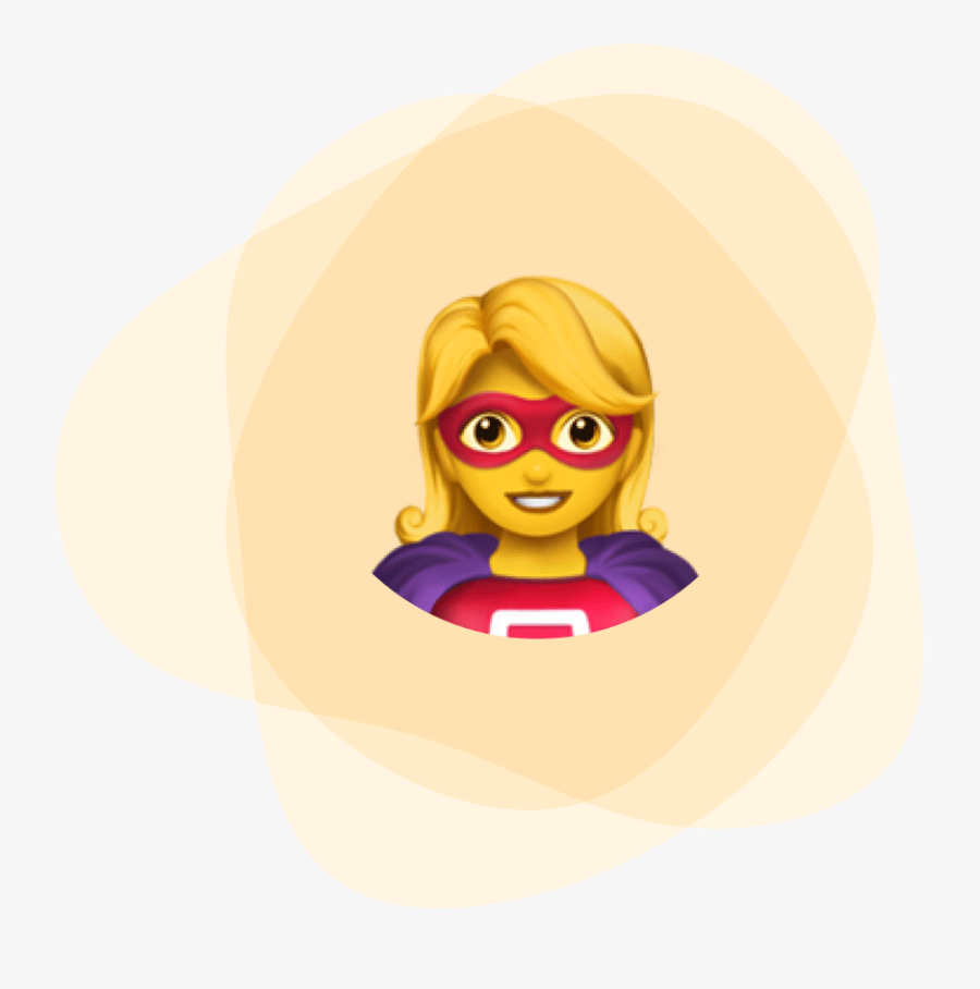 Intelligent Virtual Assistant Powered By Ai - Superhero Emoji , Free ...