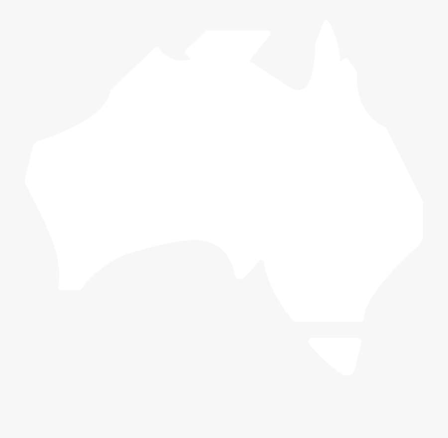 Australia Map Icon White , Free Transparent Clipart - ClipartKey