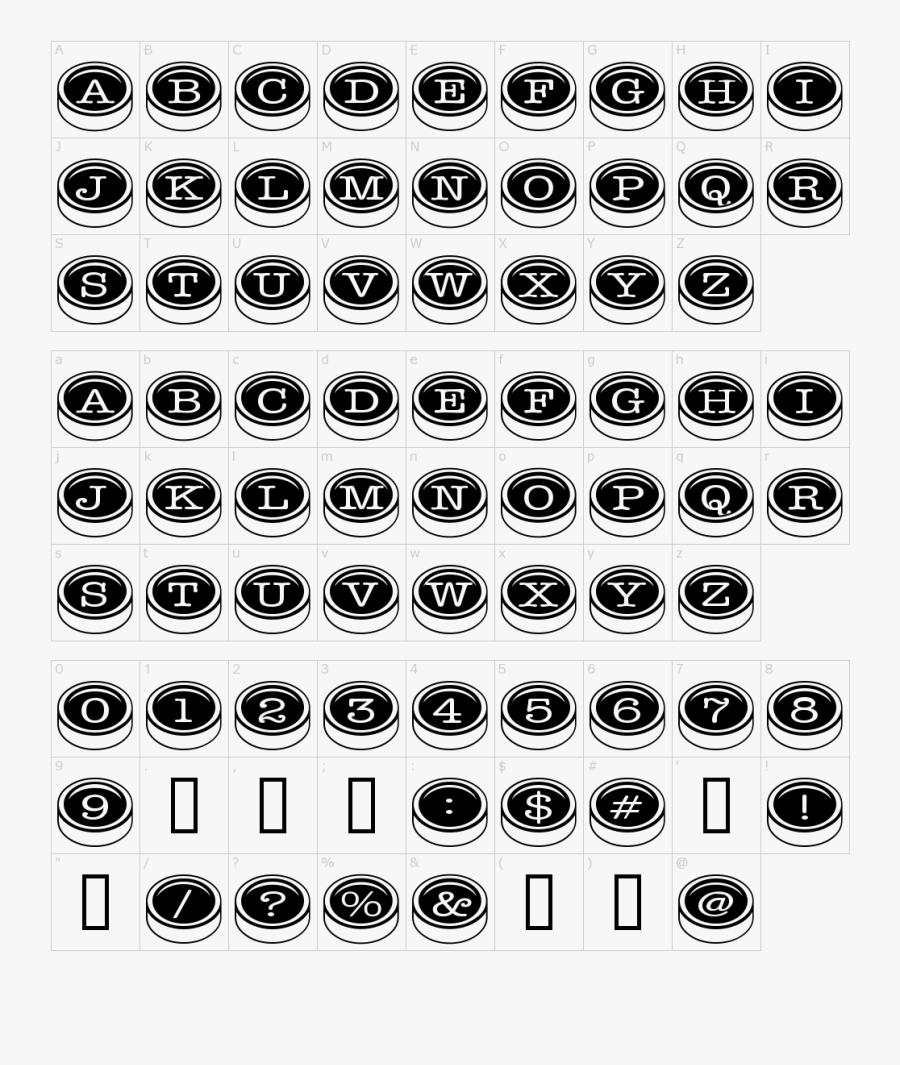 Typewriter Key Png - Jaguar , Free Transparent Clipart - ClipartKey
