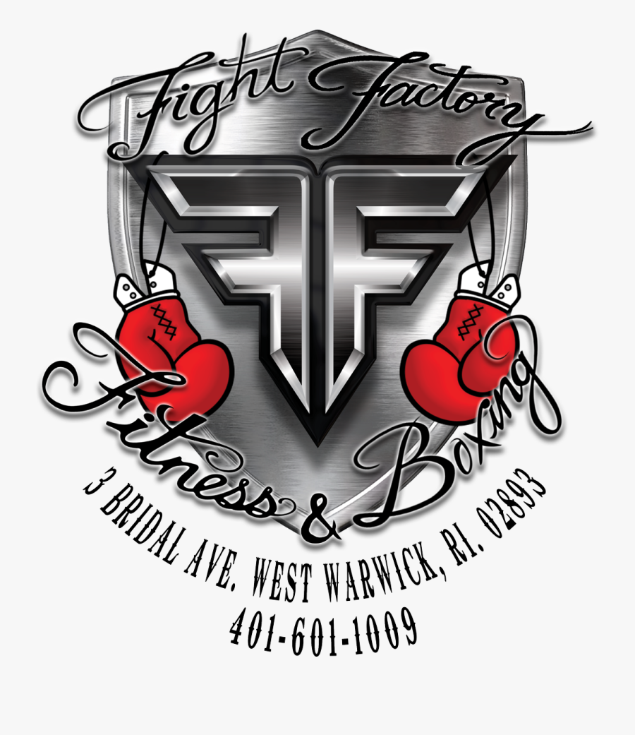 Fight Factory Logo W Address2 , Free Transparent Clipart - ClipartKey