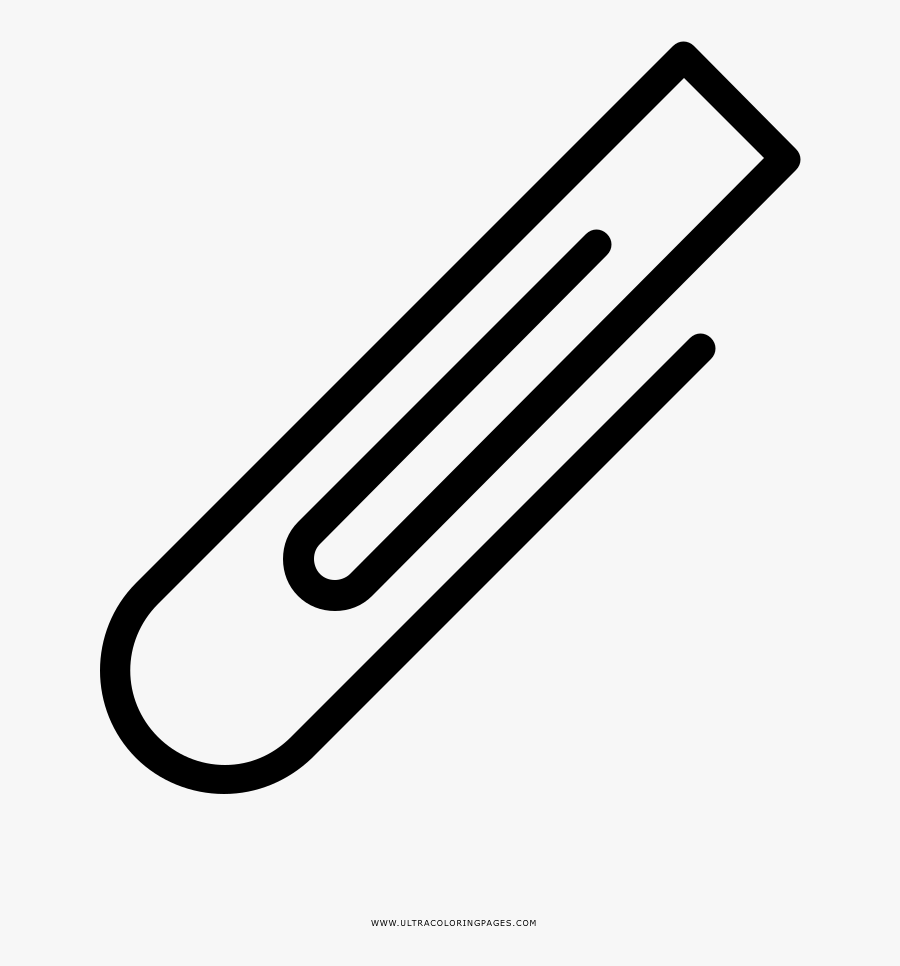 Paper Clip Coloring Page Coloring Pages