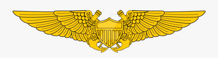 Aviator Clipart Vector - Us Naval Aviator Wings Vector , Free ...