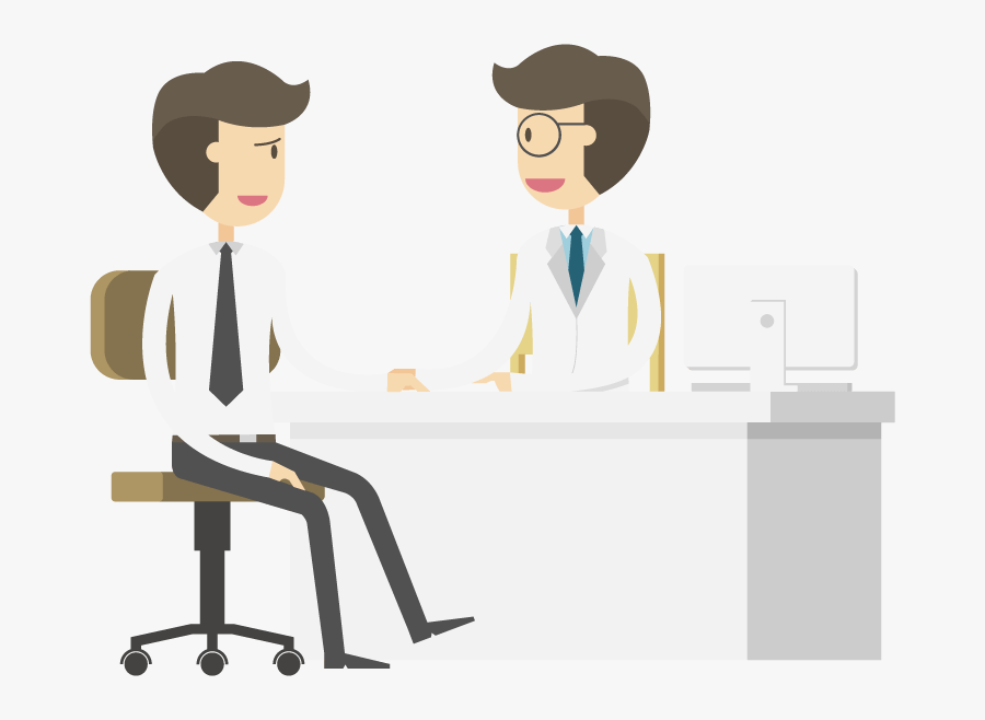 Lifestyle Counselling - Doctor Patient Communication Cartoon , Free ...