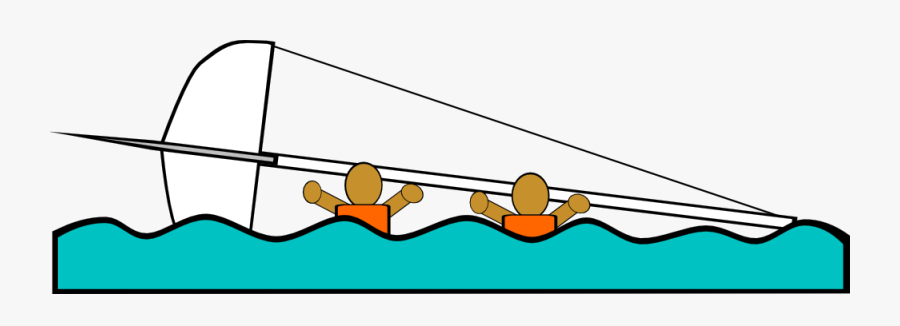 Sailing Capsized Rescue Illustrations - Capsized Boat Clipart , Free ...