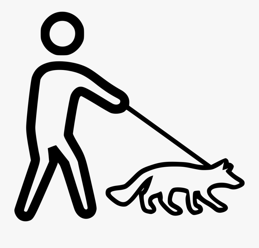 Dog Walking Clip Art - Dog , Free Transparent Clipart - ClipartKey