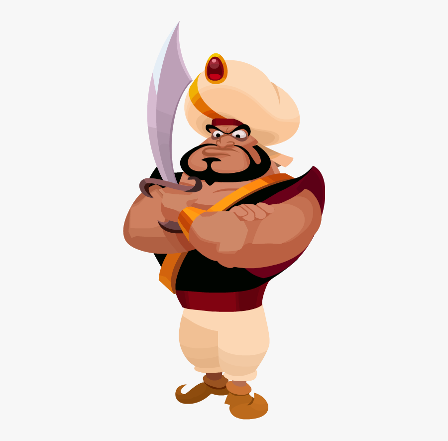 Guard A Khx - Guard From Aladdin , Free Transparent Clipart - ClipartKey