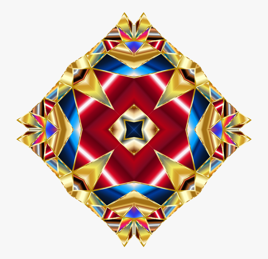 Dimensional Spectrum Mosaic Clipart Icon Png - Triangle , Free ...