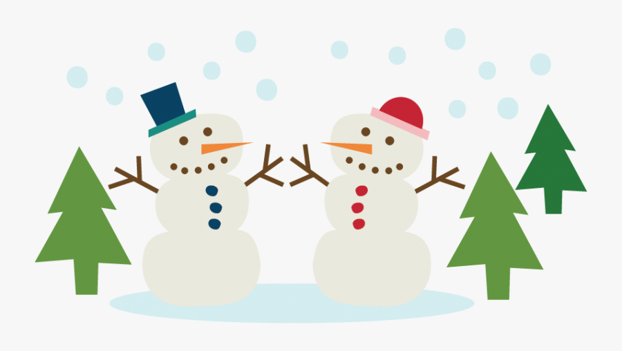 Clipart Snowman Couple - Couple Snow Man , Free Transparent Clipart ...