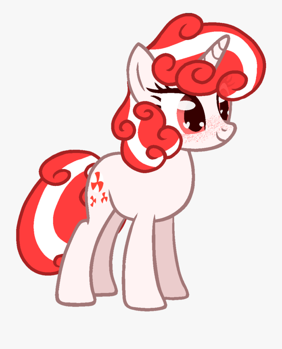 Peppermint Swirl Mlp Oc - Cartoon , Free Transparent Clipart - ClipartKey