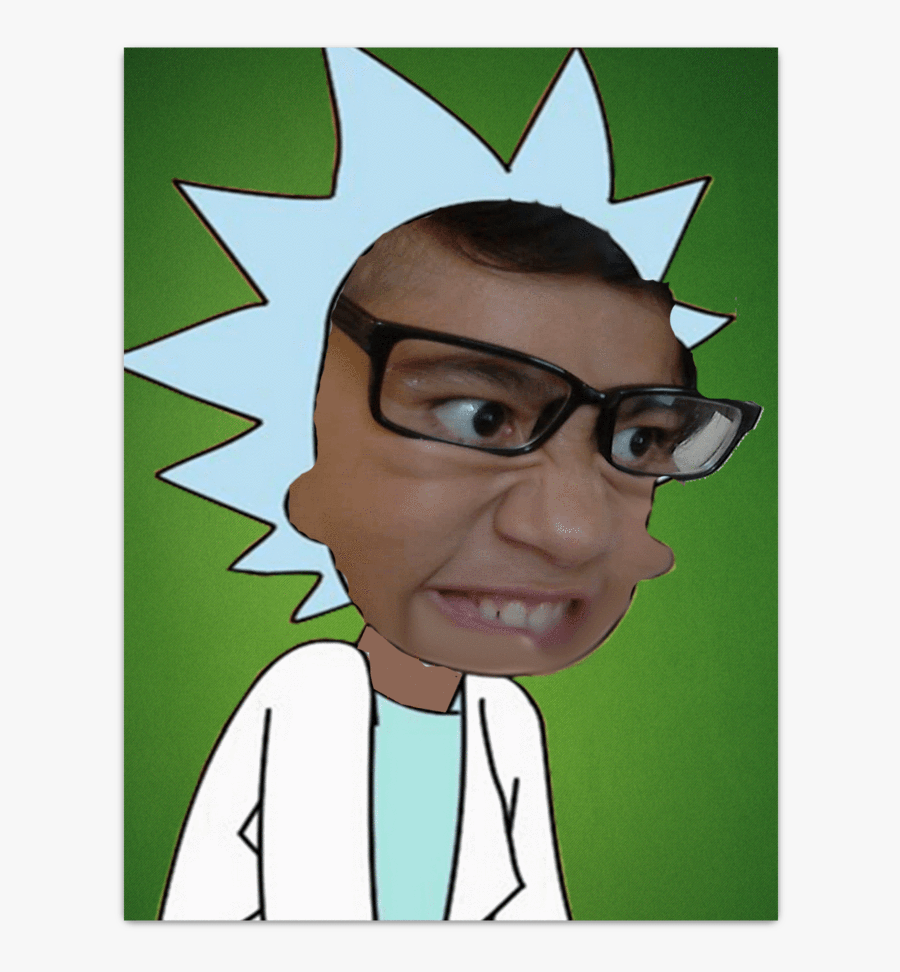 Me As Rick Sanchez Poster - Rick Sanchez Rick Is Hot , Free Transparent ...