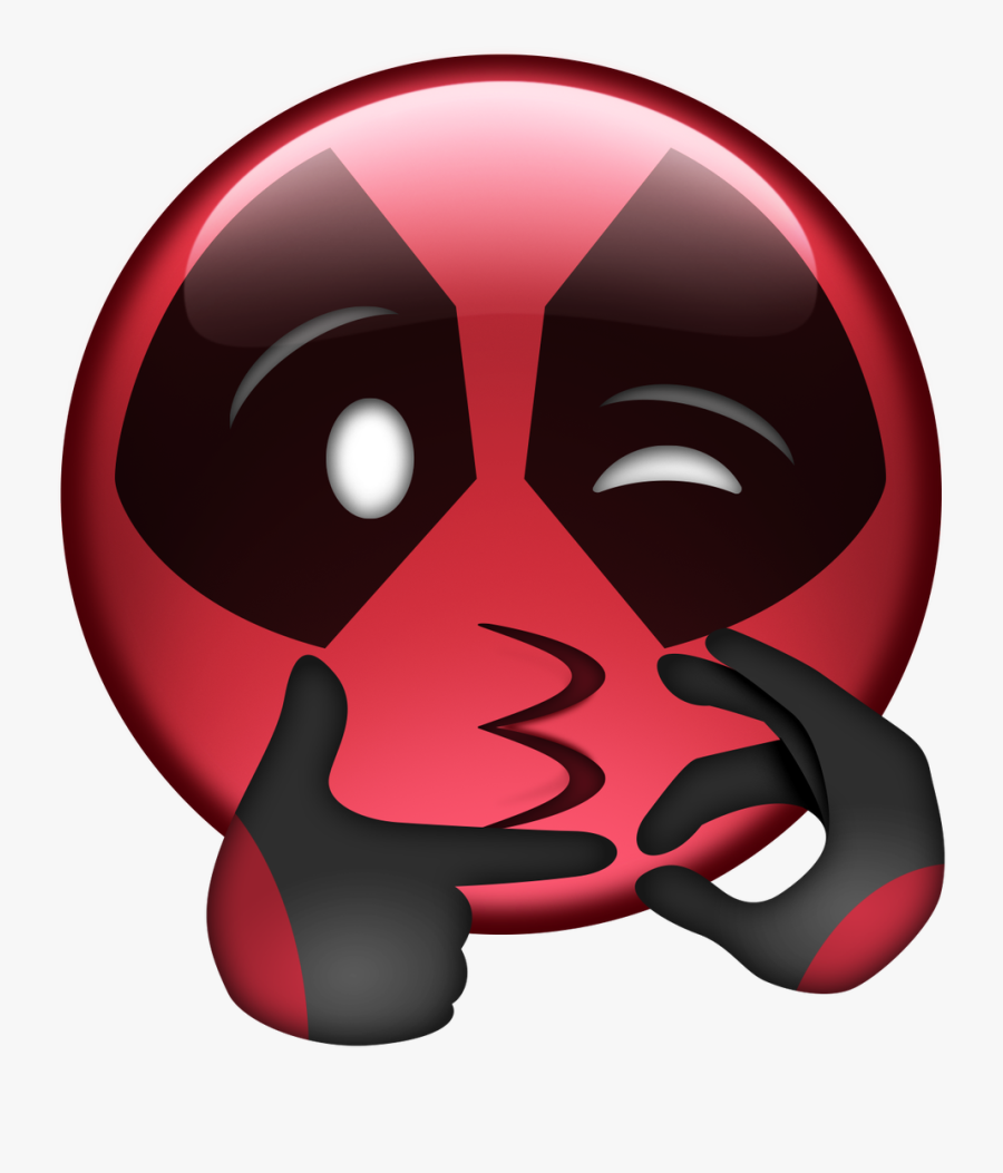 Deadpool Emoticon Png , Free Transparent Clipart - ClipartKey