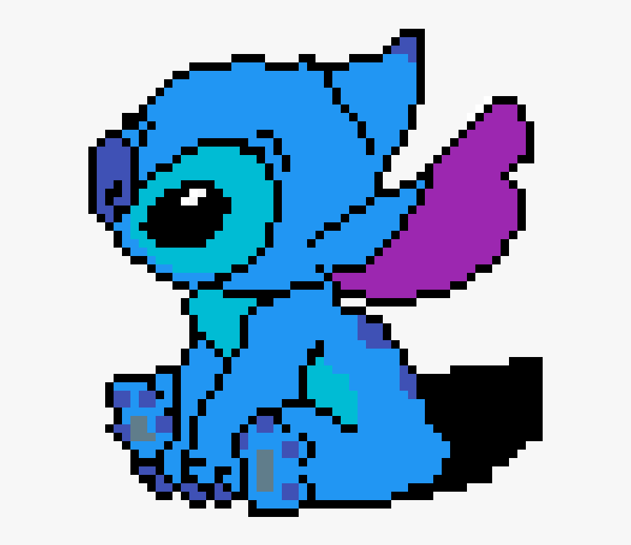Minecraft Pixel Art Stitch , Free Transparent Clipart - ClipartKey