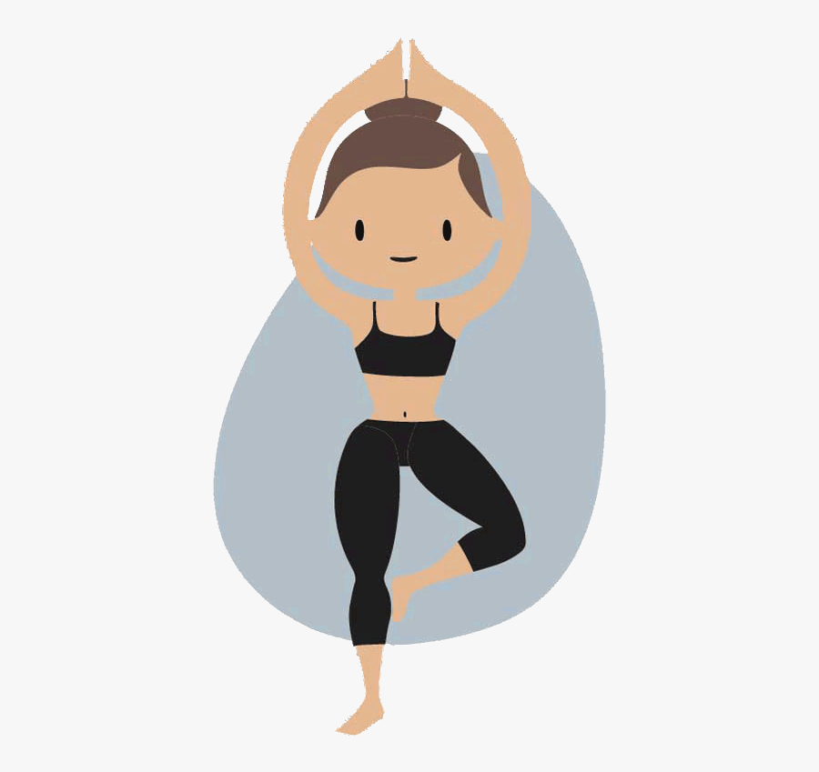 Pilates Cartoon , Free Transparent Clipart - ClipartKey