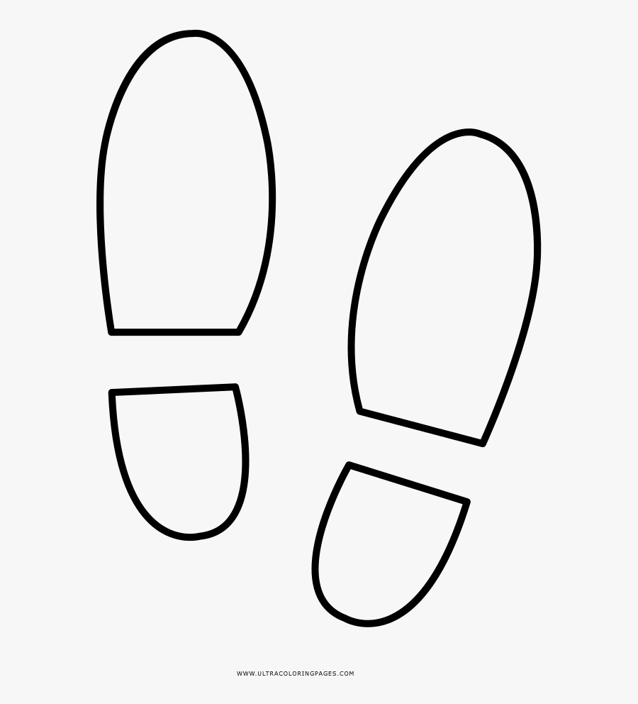 Footsteps Coloring Page - Imagenes De Pasos Para Colorear , Free ...